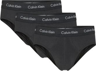 Calvin Klein Homme, Sous-vêtements, Noir, Taille: S Slips noirs en coton stretch à taille basse