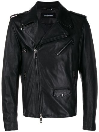 Men's Dolce & Gabbana Leather Jackets - up to −78% | Stylight Men's Dolce & Gabbana Leather Jackets - up to −78% | Stylight