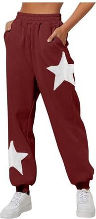 Generic Jean Boyfriend Femme Taille Haute Blanc Push Marron Gainant Capri Surv&ecirc;tement Larges Mesure Imitation Vintage Infroissable Lat&eacute;rale Zebre Ou Noel Plaq