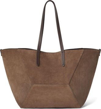 Brunello Cucinelli sac cabas BC Duo - Marron