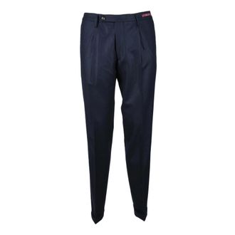 Michael Coal Reine Wollhose - - Trousers - Herren - Blau - W40