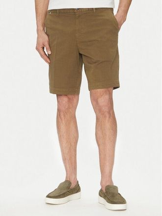 HUGO BOSS Stoffshorts H-Slice 50540743 Grün Regular Fit