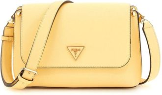 Guess Femme, Sacs, Jaune, Taille: ONE Size Meridian Flap Crossbody Bag