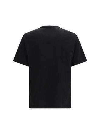 Kenzo Mens Jumping Tiger Embroidered Cotton T-Shirt Black T-Shirts And Polos
