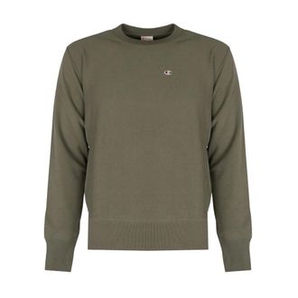 Champion Rundhals-Sweatshirt - - Sweatshirts & Hoodies - Herren - Gr&uuml;n - M
