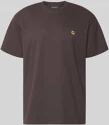 Carhartt Work in Progress Regular Fit T-Shirt mit Logo-Stitching Modell Chase