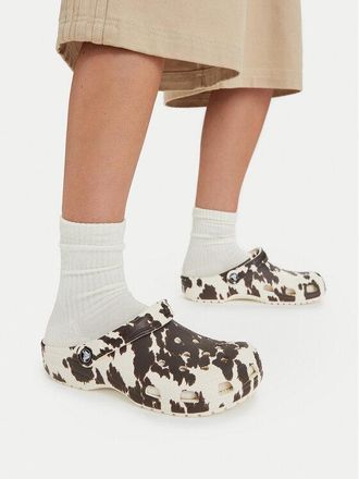 Crocs Pantoletten Classic Pop Animal Clogs 214153 Bunt