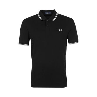 Fred Perry Homme, Tops, Noir, Taille: XL Polo