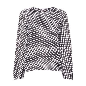 Comme Des Gar&ccedil;ons Femme, Tops, Multicolore, Taille: 40 FR Round Neck Long Sleeve Top
