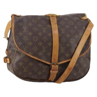 Louis Vuitton Pre-owned Vintage Canvas Crossbody Bag - - Pre-owned - Damen - Braun - ONE SIZE