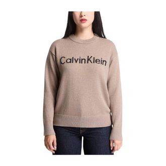 Calvin Klein Damen, Strickwaren, Beige, XSGr&ouml;&szlig;e
