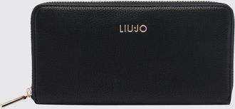 Liu Jo Continental-Brieftasche aus genarbtem Kunstleder mit Rundum-Rei&szlig;verschluss