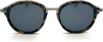 Thom Browne Homme, Accessoires, Brun, Taille: ONE Size Round Optical Frame