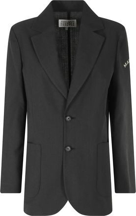 Maison Margiela Femme, Vestes, Gris, Taille: 34 FR Veste en Laine M&eacute;lang&eacute;e