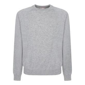 Herno Pull Giro 100 Cashmere - - Knitwear - Herren - Grau - 3XL