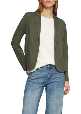 s.Oliver Jersey-Blazer mit Twillstruktur