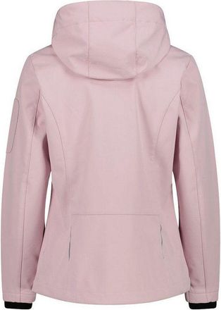 F.lli Campagnolo Softshelljacke Woman Jacket Zip Hood Vielseitige Damenjacke mit abnehmbarer Kapuze, wasserdichtem Clima