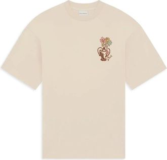 Dr&ocirc;le de Monsieur Homme, Tops, Beige, Taille: 2XL Vase Havana T-shirt
