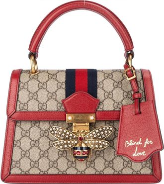Gucci Crossbody Bags - Gucci GG Monogram Queen Margaret Handbag - Gr. unisize - in Bunt - f&uuml;r Damen