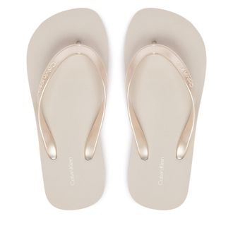 Calvin Klein Zehentrenner Calvin Klein Arwa HW0HW02956 Silberfarben