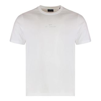 Paul & Shark Baumwoll-T-Shirt mit Logo - - Tops - Herren - Wei&szlig; - M