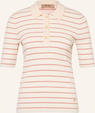 Mos Mosh Mos Mosh Strick-Poloshirt Mmcaliz rosa