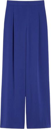 Max Mara Femme, Pantalons, Bleu, Taille: 40 FR Crasso Pantalons