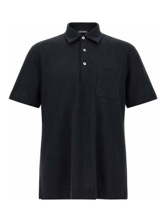 Ermenegildo Zegna Poloshirt - Blau