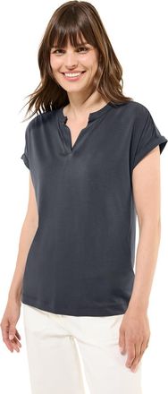 Cecil Soft Modal Tunic with Gathering Volcanic Grey XL