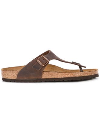 Birkenstock sandales &agrave; bride salom&eacute; - Marron