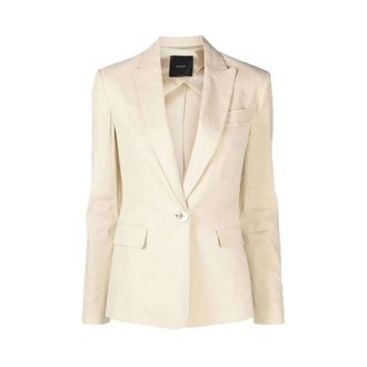 Pinko Stilvoller Blazer - - Jackets - Damen - Beige - M