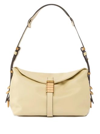 Pinko petit sac port&eacute; &eacute;paule en cuir Saddle - Tons neutres