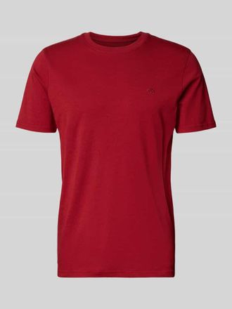 Scotch & Soda Regular Fit T-Shirt mit Logo-Stitching