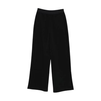 Emporio Armani Femme, Pantalons, Noir, Taille: 44 FR Capsule Pantalons