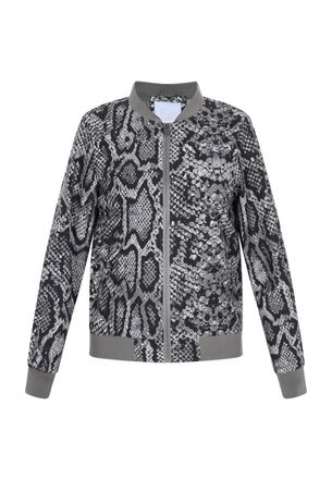 Faina Jacke Damen dunkelgrau