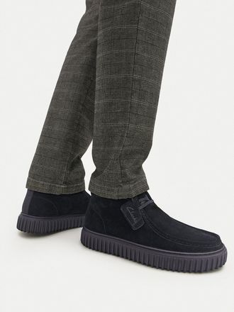 Clarks Schn&uuml;rschuhe Clarks Torhill Hi 26173664 Schwarz