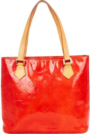 Louis Vuitton Crossbody Bags - Louis Vuitton Vernis Monogram Houston Handbag - Gr. unisize - in Rot - f&uuml;r Damen