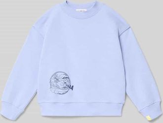 BILLIEBLUSH Sweatshirt mit Motiv-Print und Rundhalsausschnitt