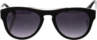 Frankie Morello Lunettes de soleil Wayfarer - Homme - Accessoires - Noir - Taille: ONE Size