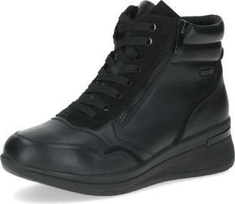 Caprice Damen 9-26103-45 Mode-Stiefel, Black Nappa CO, 36 EU Weit