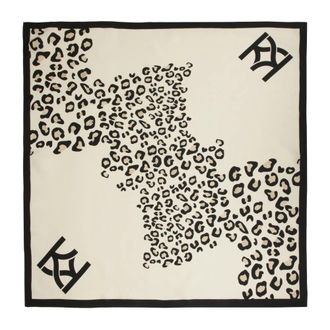 Kazar Seidenschal mit Leopardenmuster - - Accessories - Damen - Beige - ONE SIZE