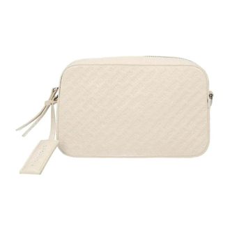 John Richmond Femme, Sacs, Blanc, Taille: ONE Size Sac Bandouli&egrave;re avec Fermeture &Eacute;clair