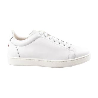 Kiton Wei&szlig;e Krokodil-Kalbsleder Schuhe - - Shoes - Herren - Wei&szlig; - 41 EU