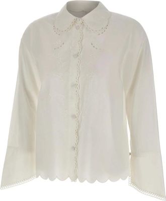 The Garment Femme, Blouses et Chemises, Blanc, Taille: 38 FR Kirsten Shirt