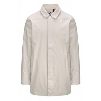K-Way Eco Ottoman Jacke Beige - - Jackets - Herren - Beige - L