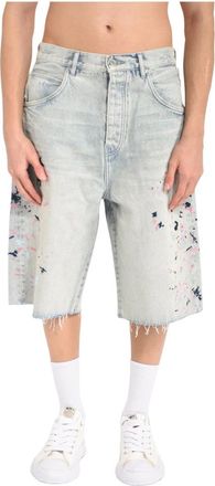 Purple Homme, Shorts, Bleu, Taille: W30 Vintage Shorts