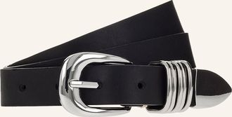 B.Belt B.Belt Lederg&uuml;rtel schwarz