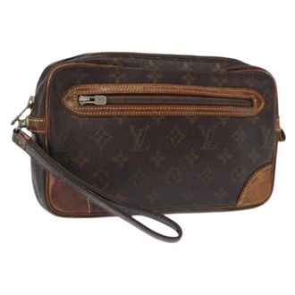 Louis Vuitton Pre-owned Canvas Clutch - - Pre-owned - Damen - Braun - ONE SIZE