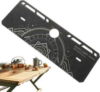 Generic Camping-Tischplatte für den Außenbereich, Halterung für beleuchtete Acrylplatte, Campingtisch, Zubehör, hohe Klarheit, schnelle Installation und präzi