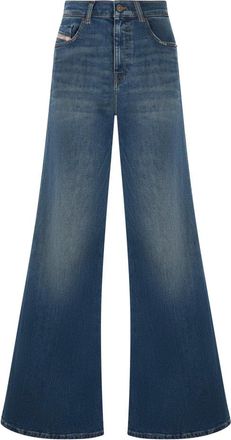 Diesel Femme, Jeans, Bleu, Taille: W24 1978 D-Akemi Flare Jeans